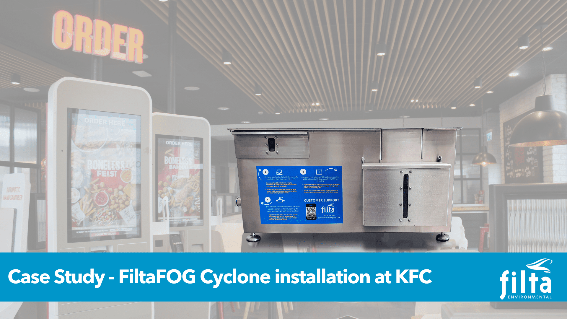 KFC Lakeside, Doncaster Grease Traps - Filta Environmental UK